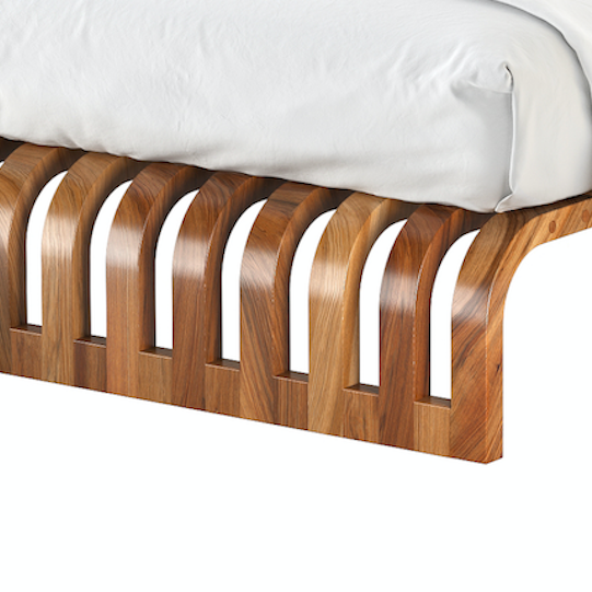 The Finn Bed without Footboard – Jerry Pair Atlanta